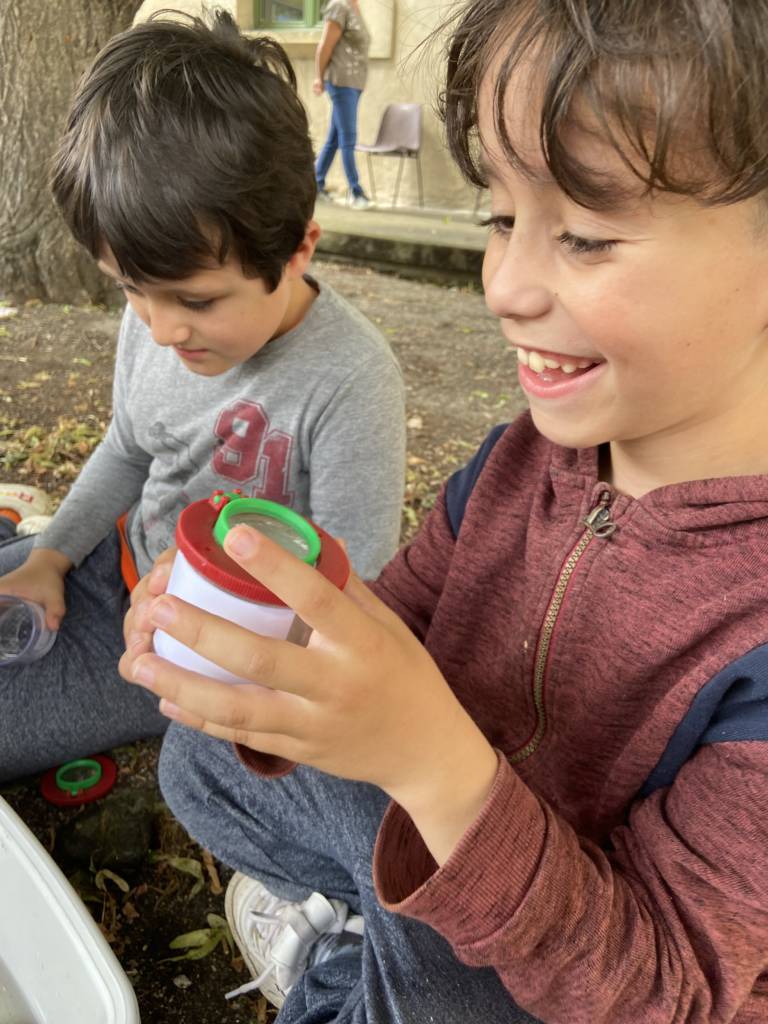 Animation sur les poissons avec Brice - L'École de Léran